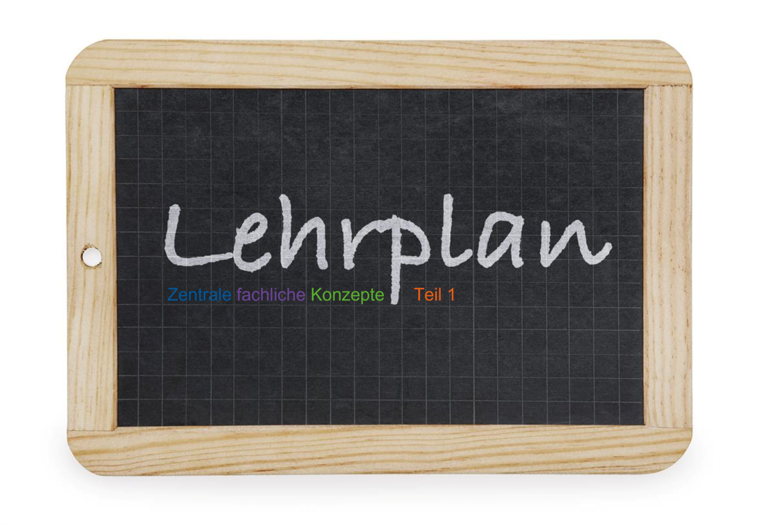 LEHRPLAN 2023 – Zentrale fachliche Konzepte, Teil 1 – easy